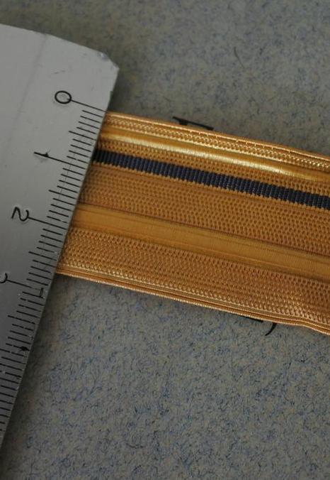 WW2 Gallone Ufficiale Grado Oro Una Riga Avio Regio Esercito Italiano ...