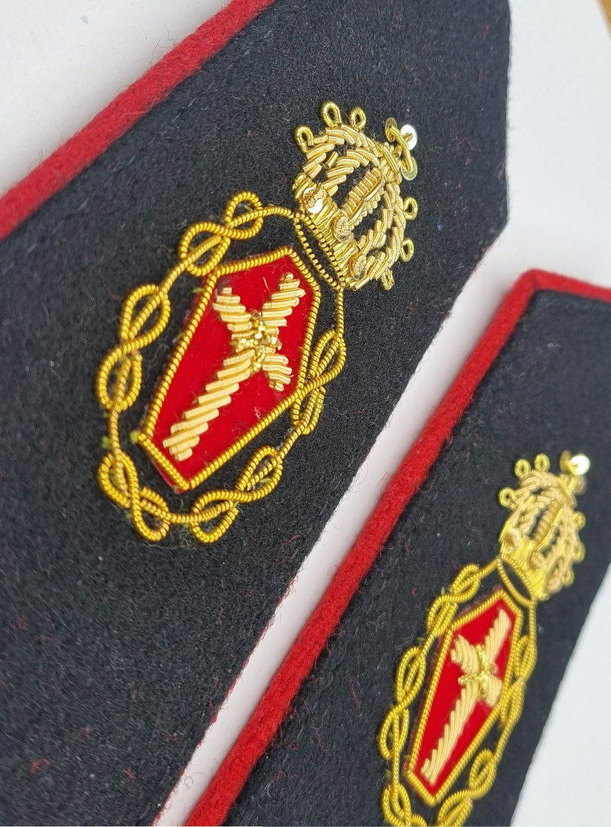 WW2 Riproduzione Controspalline Cappellano Militare Regio Esercito Ita ...